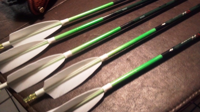 Cool new arrow wrap trick | Archery Talk Forum